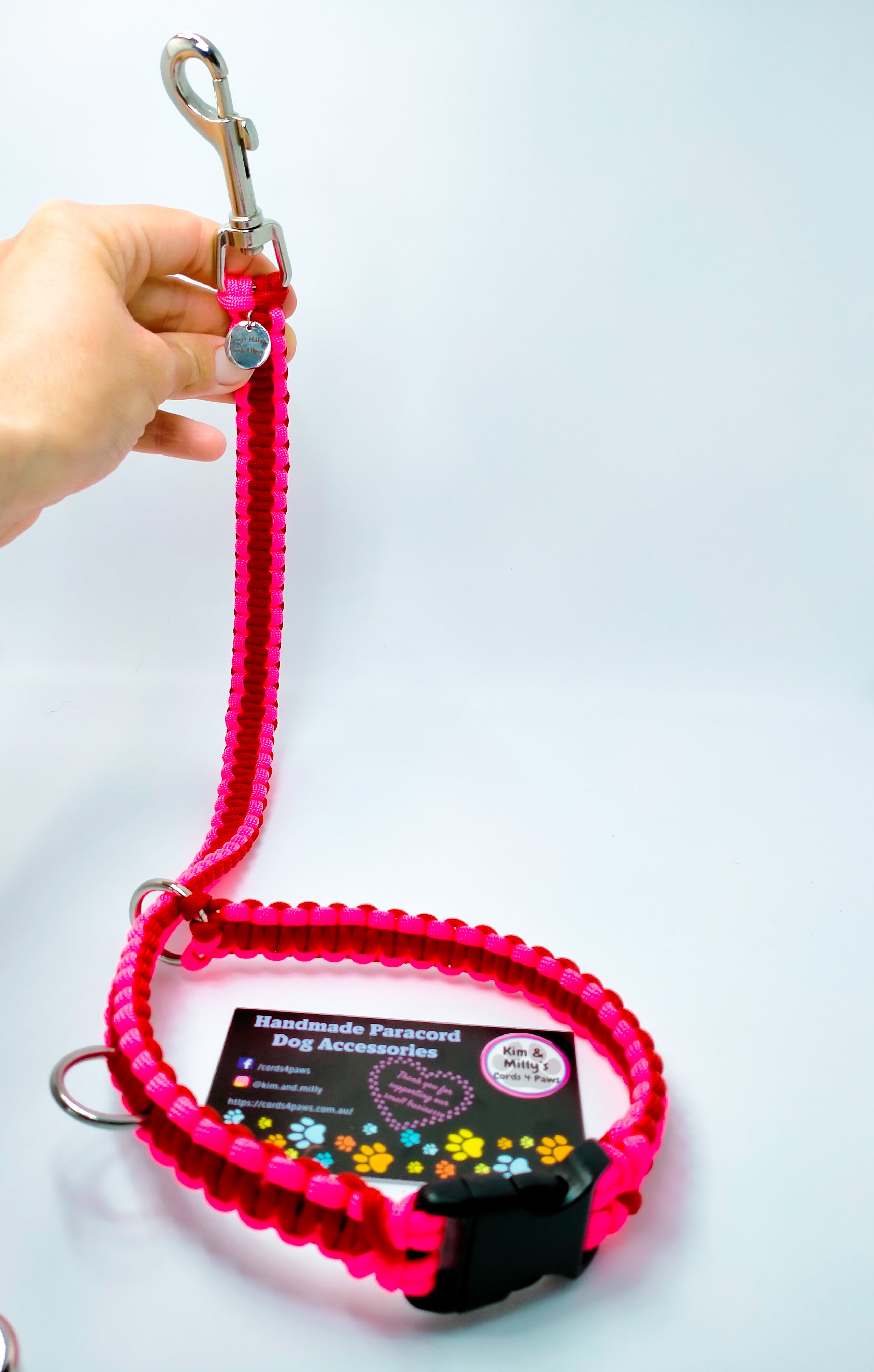 Custom Paracord Grooming Loop for Dogs | Adjustable & Handmade – Kim ...